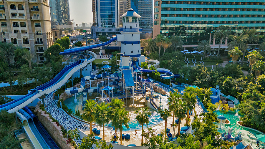 Kid-friendly Waterpark near Dubai Marina – Mina Seyahi